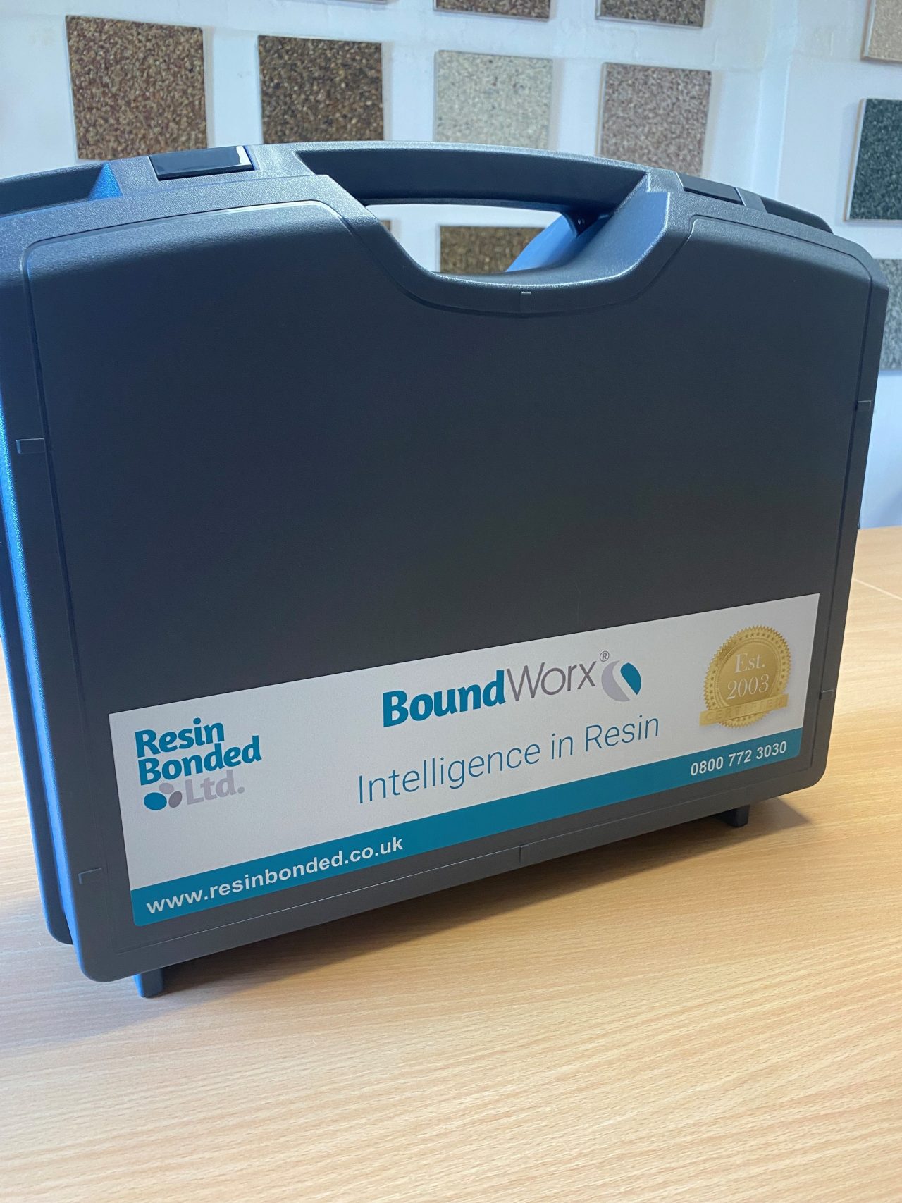 Resin Bound Sample Cases | Smart & Professional | Resin Bonded Ltd
