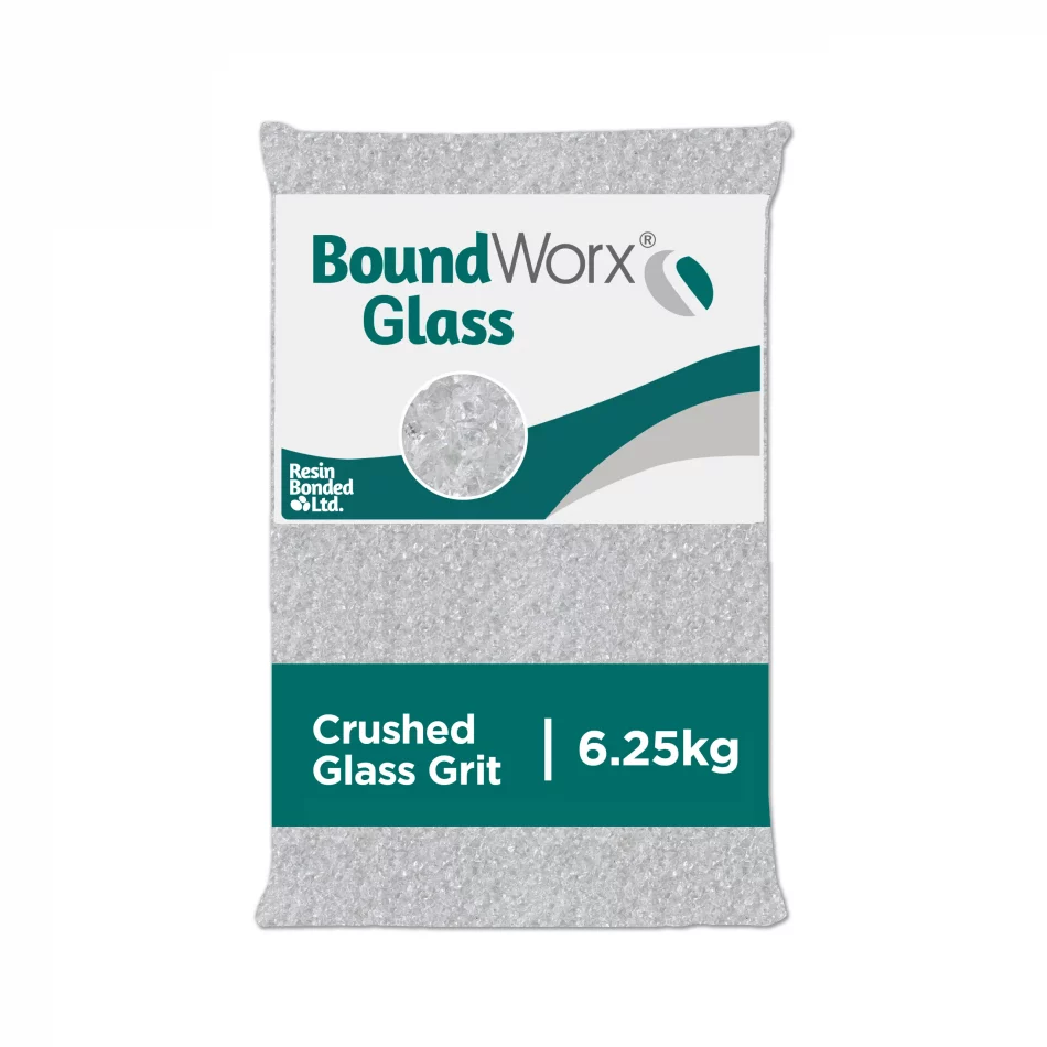 Crushed Glass Grit - 6.25kg | Resin Bonded Ltd