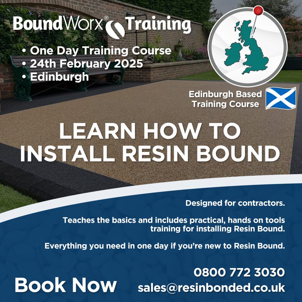 Resin Bound Training Nationwide | BoundWorx® Installation